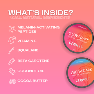 GLOW DARK INTENSE TANNING GEL – GlowUP Tanning